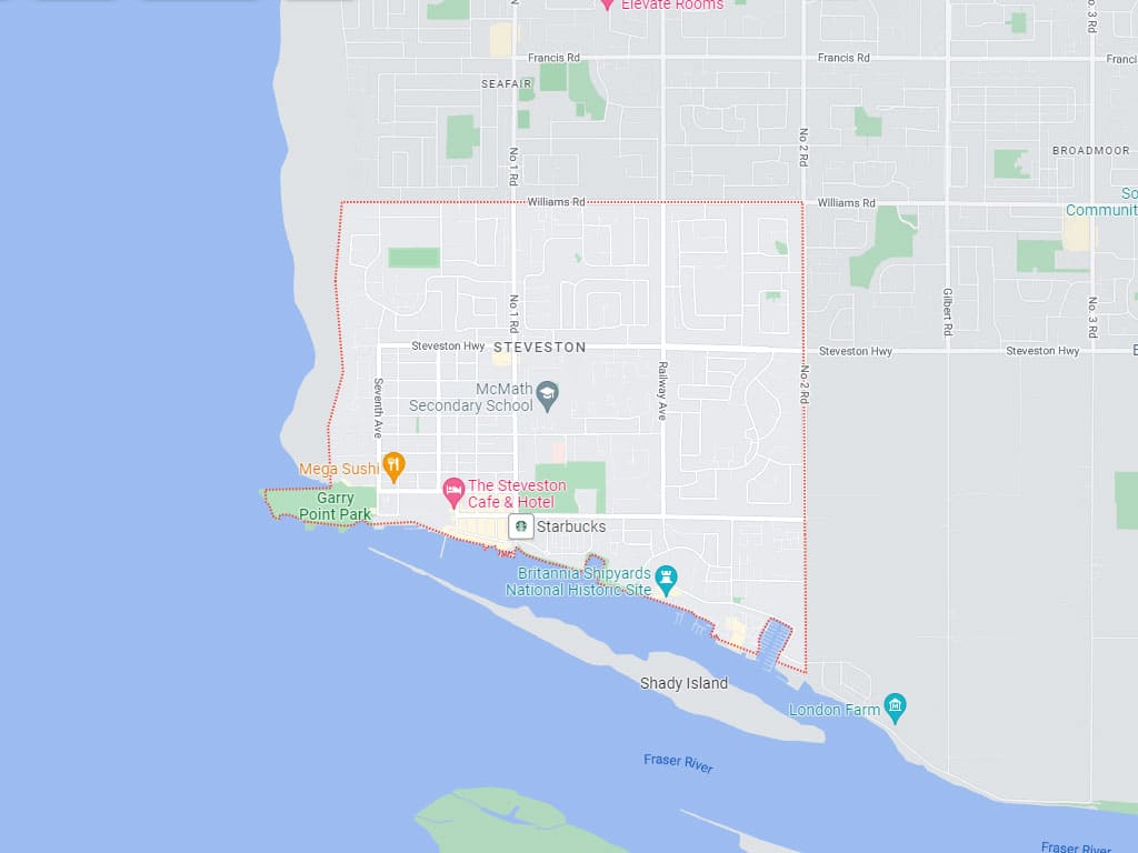 Service Area Steveston BC Canada - mobicleaning.ca